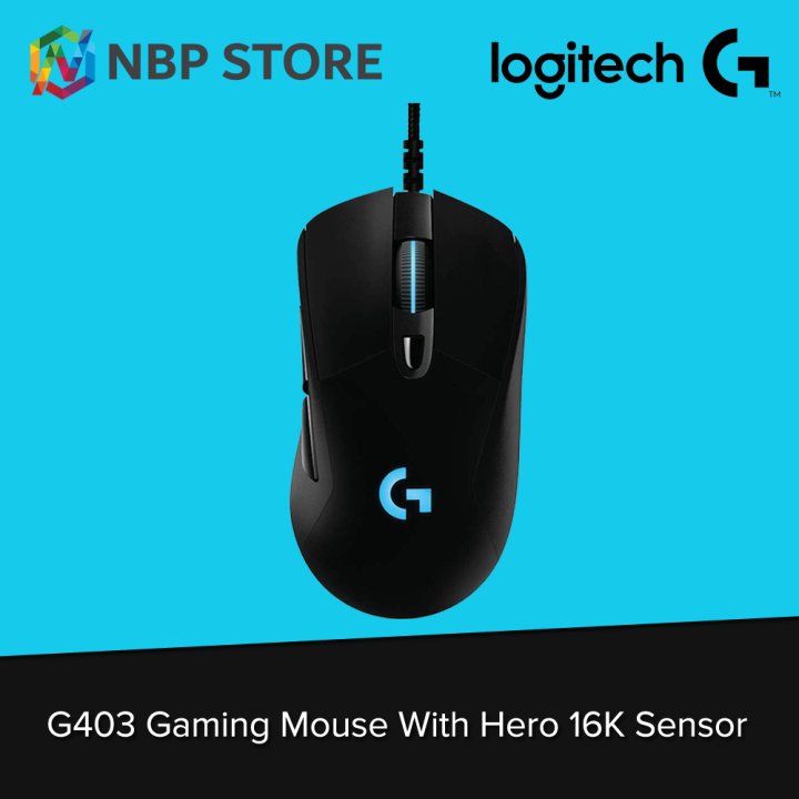 Logitech G403 Gaming Mouse With Hero 16K Sensor (910-005634) | Daraz.lk