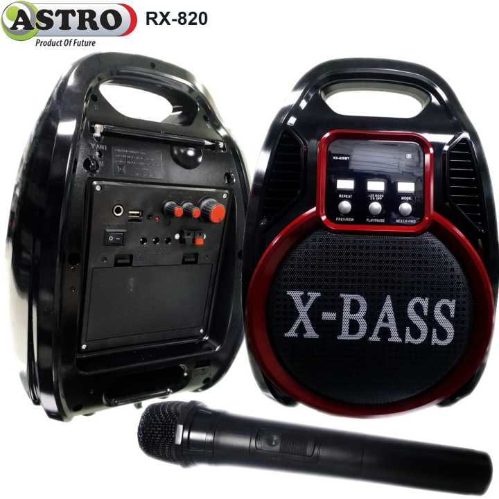 XBASS SUBWOOFER WITH MICROPHONE | TROLLY SPEARKER RECHARGABLE ...