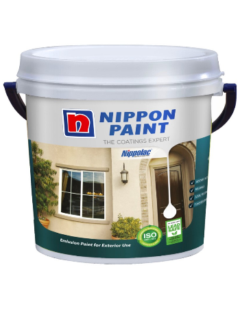Nippon Nippolac Weatherproof Acrylic Exterior Emulsion - Brilliant ...