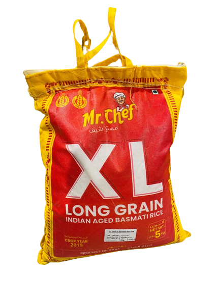 Mr. Chef XL Long Grain Basmati Rice 5kg | Daraz.lk