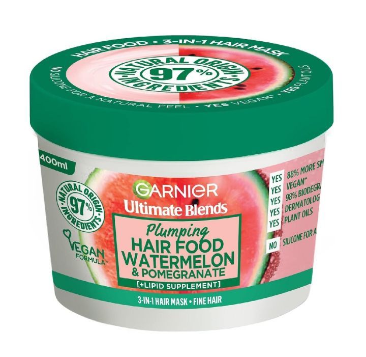 Garnier Ultimate Blends Plumping Hair Food Watermelon - 3-in-1 Hair ...