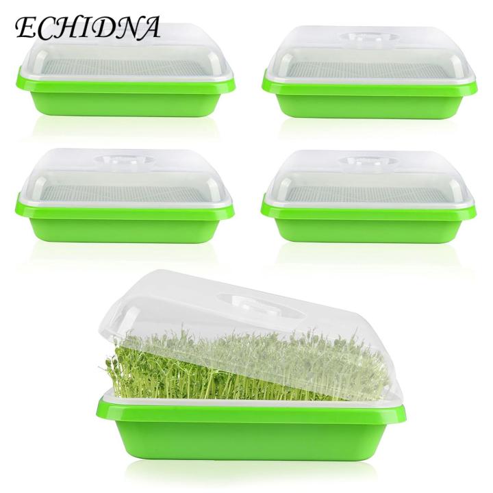 Easy-to-use Sprouter Tray Healthy Easy Plant Growing Kit 5pcs ...