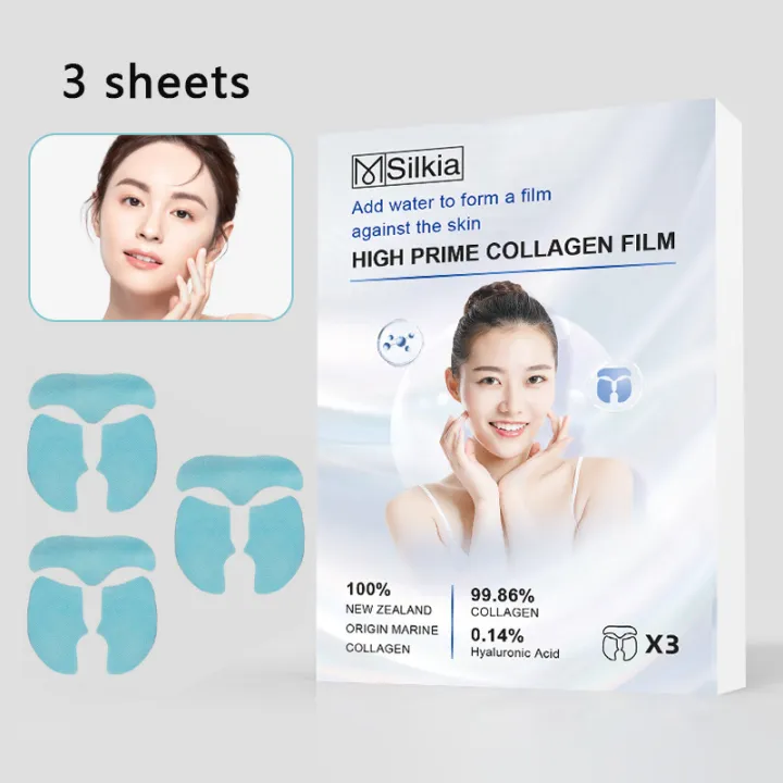 Collagen Film Paper Soluble Facial Mask Face Skin Cheek Sticker ...