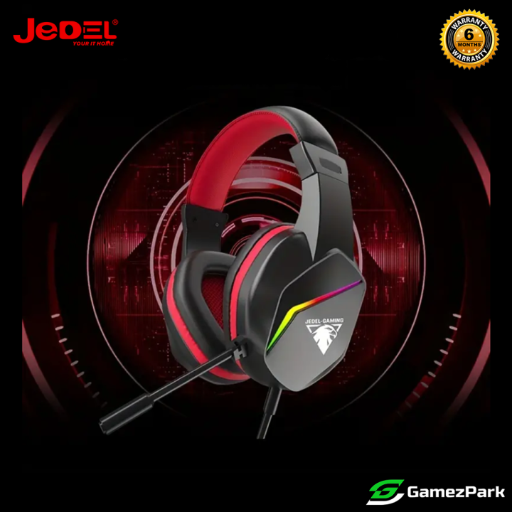 JEDEL GH-269 PRO RGB 7.1 Surround Sound USB Pro Gaming Headphone with ...