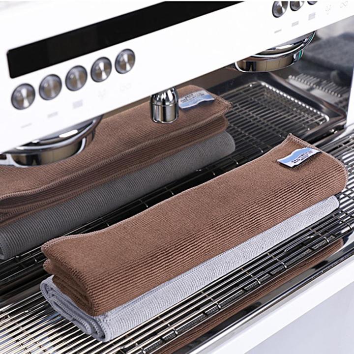 Super Absorbent Towel Barista Towel Rag Bar Coffee Machine Cleaning ...