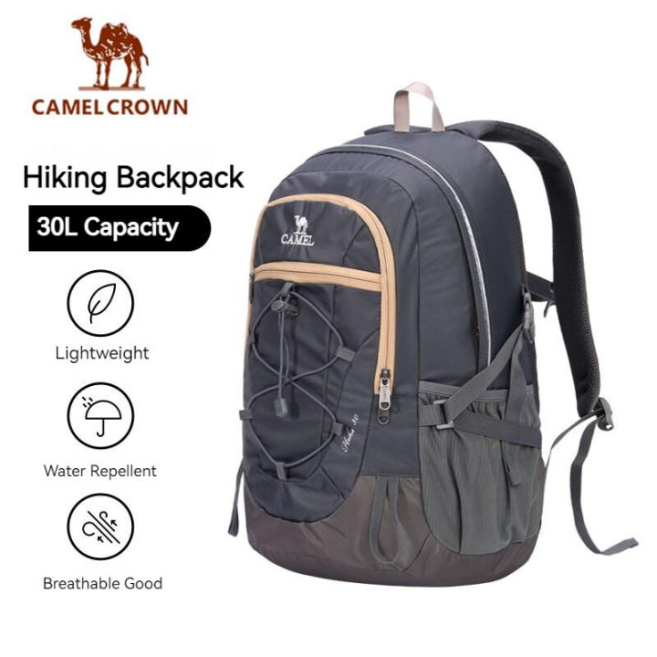 CAMEL CROWN Outdoor 30L Hiking Backpack Traveling Bag | Daraz.lk