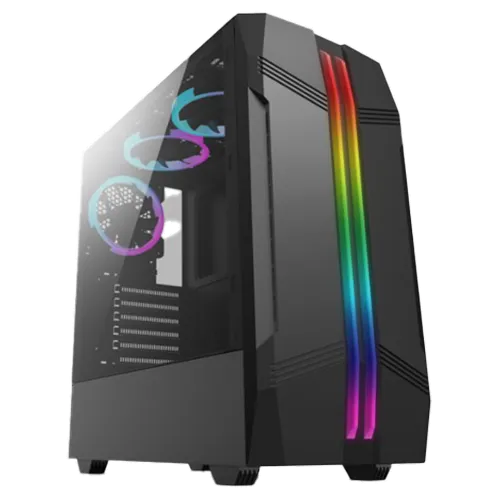 FALCON F8013 DESKTOP GAMING CASING | Daraz.lk