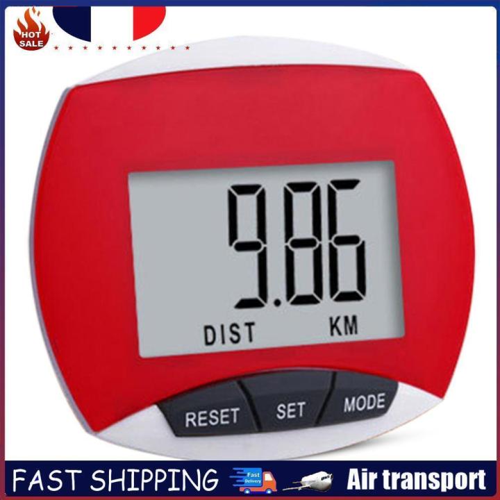 Lightweight Walking Accurate Step Counter Digital Built-in Clip ...