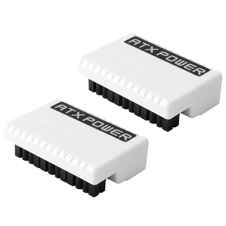 2X ATX 24 Pin to 90 Degree Plug Adapter RGB Motherboard Supply Cable ...