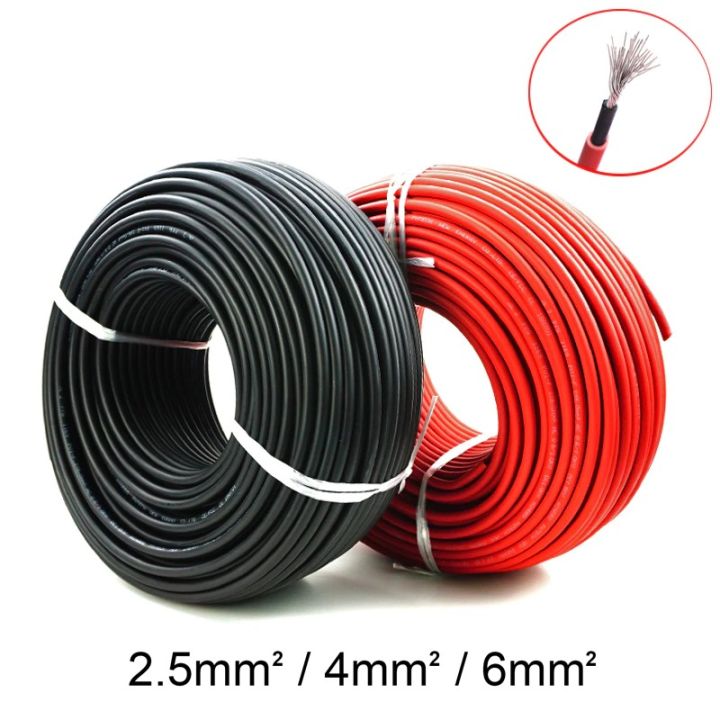 DC Cables Photovoltaic Cable 2.5mm² 4mm² 6mm² Solar Power Cable Wire ...