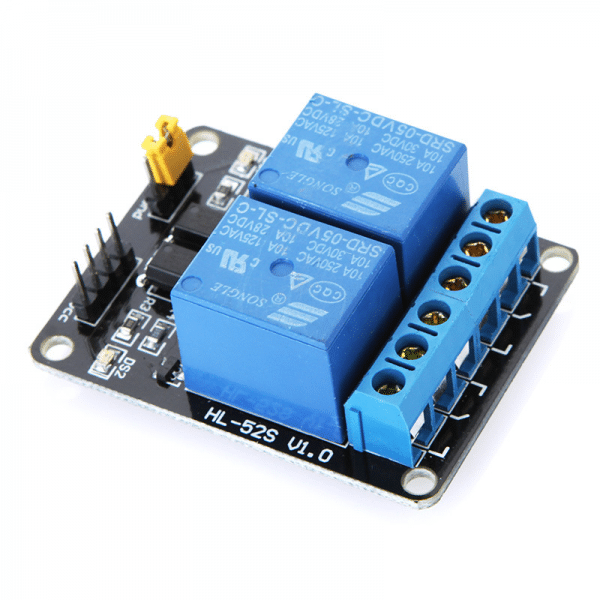 Relay Module Dual Channel 5V 10A 2 Channel Relay Module for Arduino ...