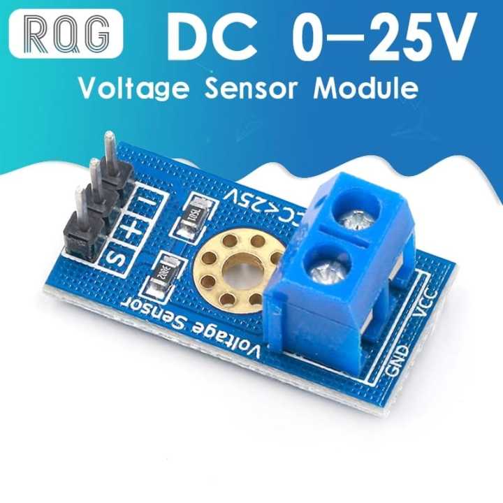 Voltage Sensor 0 25v Dc Standard Voltage Sensor Module Test