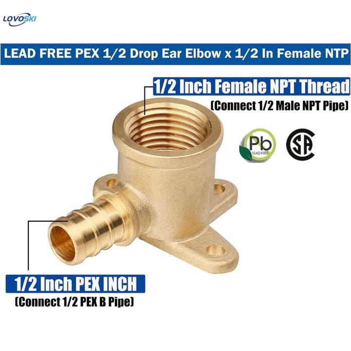 Pex Fitting Multipurpose Leakproof Portable Ear Elbow | Daraz.lk