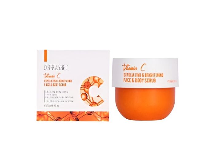 Dr. Rashel Vitamin C drbs Exfoliating Brightening Face & Body Scrub ...