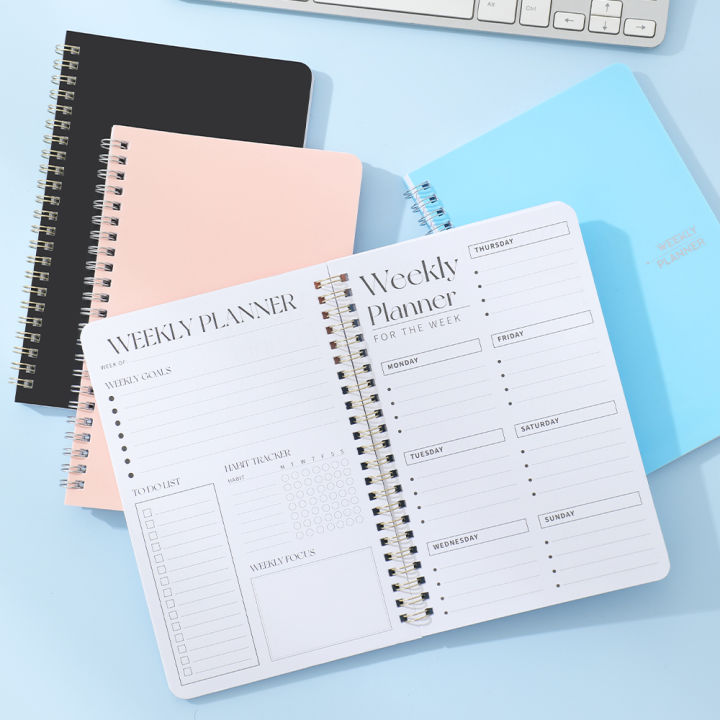 【MINISO】👍👍 53 Sheets Weekly To Do Planner Notebook Weekly Goal To Do ...