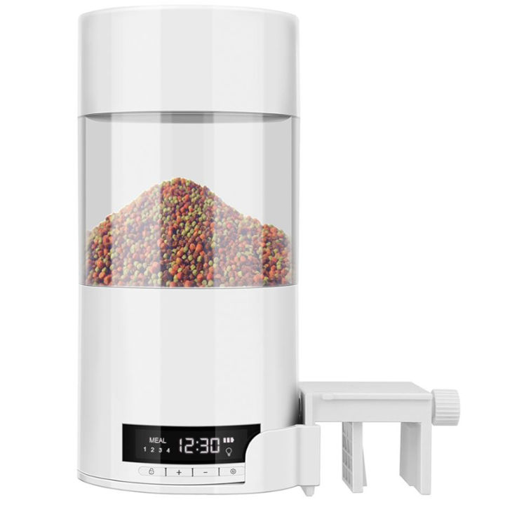 Household Smart Automatic Fish Feeder Auto Fish Food Timer Feeder ...