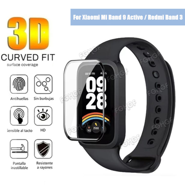 Anti-scratch Screen Protector For Xiaomi Mi Band 9 Active Full Coverage ...