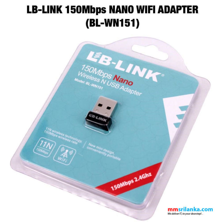 WIFI USB Adapter LB LINK Wireless Nano | Daraz.lk
