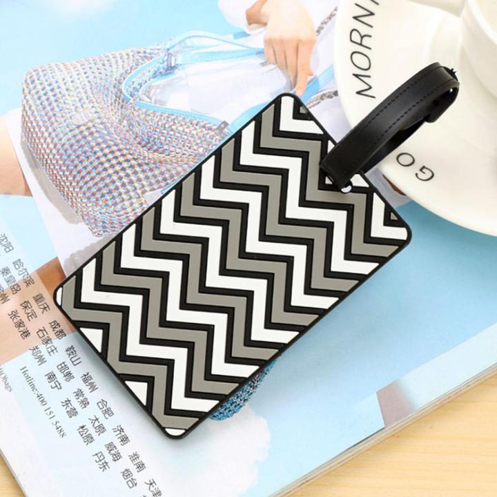 Suitcase Luggage Tags Name Address ID Address Holder Silicone ...