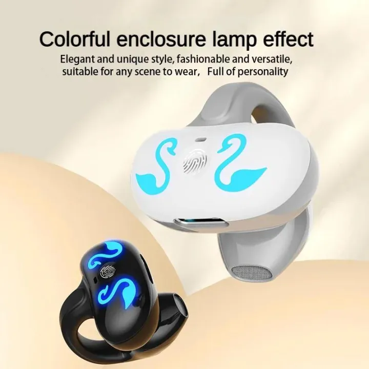 NEW Earbuds, hands-free ear teeth, 5.3 line ear clips, earphone blue ...