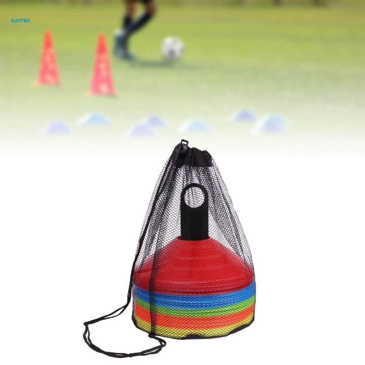 10x Mark Disc Sports Disc Cones Soccer Cones Set Soccer Disc Cones for ...