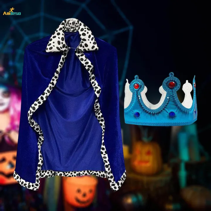King Costume for Kids Dress up Prince Cloak Costume Accessories for ...