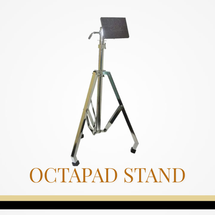 ADJUSTABLE ELECTRONIC PERCUSSION OCTOPAD STAND WITH COVER BAG (PAD ...