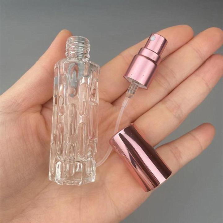 Rose Spray Bottle Glass Refill Bottle for Fragrance Sampling Travel Use ...