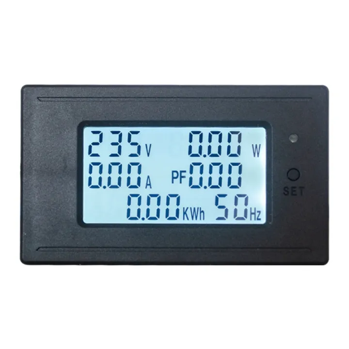 (GGBR) 4400W Voltmeter Ammeter AC 20A Power Electricity Meter HD ...