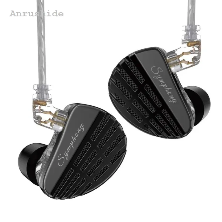 Anrushide NEW KZ Symphony Hybrid 13.2mm Self-developed Planar Driver ...