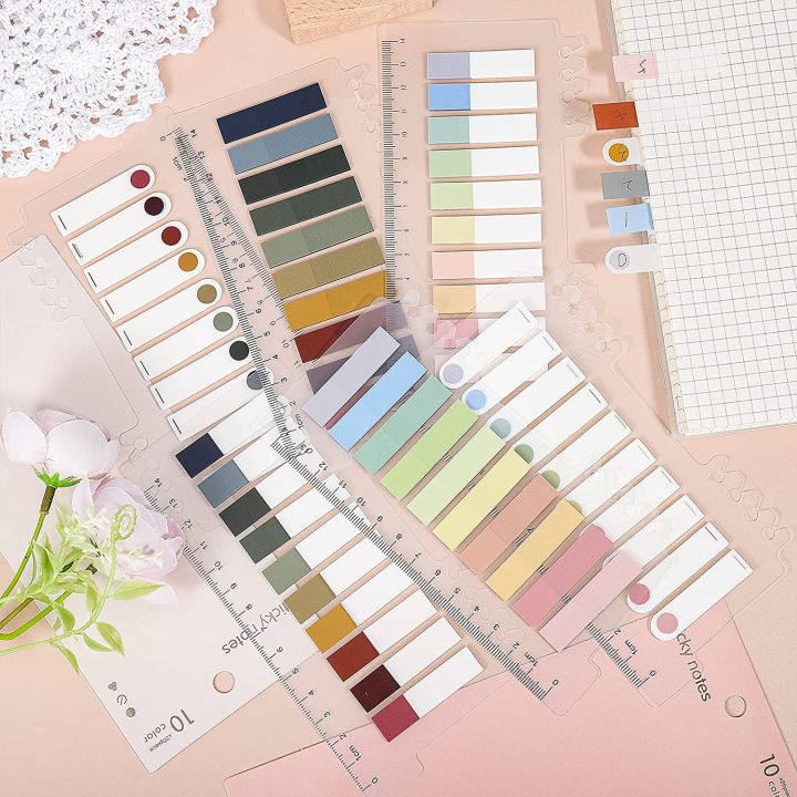 Pack of 200 Sticky Notes Tabs Index Tabs Page Marker Film Text Strips ...