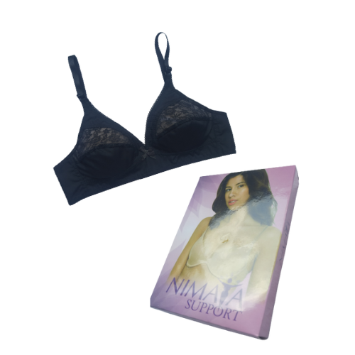 normal Bra comfortable Half lase cotton Brassiere Ladies Underwear ...