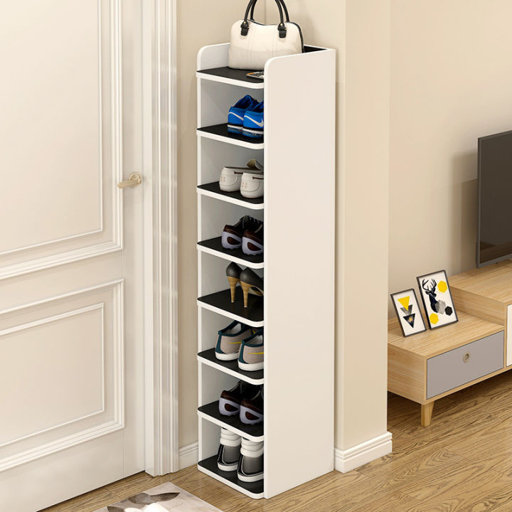 Narrow Shoe Rack for Home Entrance Wall-Mounted Multi-Layer Shoe ...