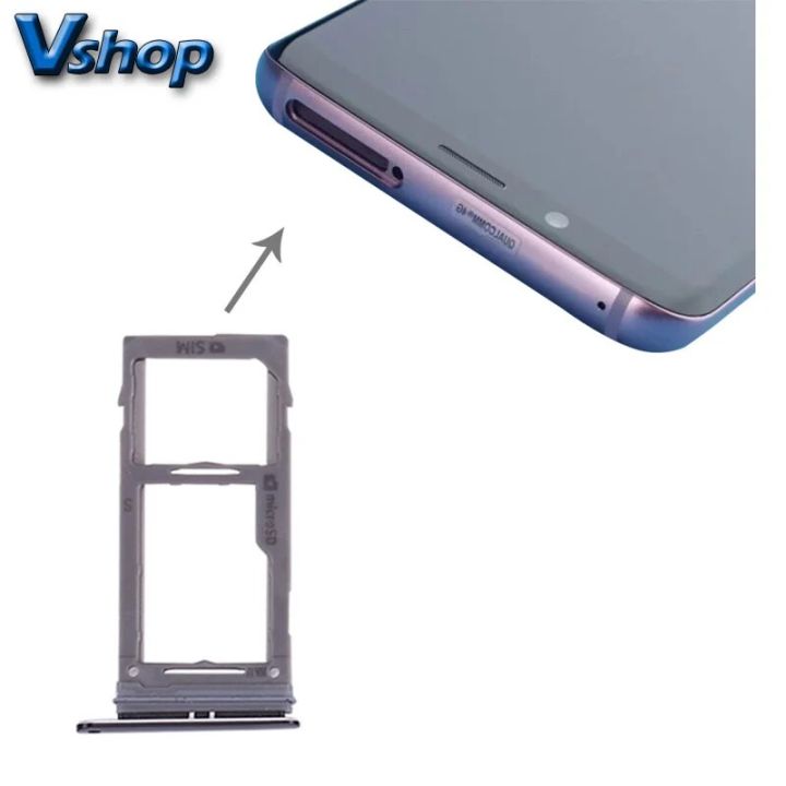 For Samsung Galaxy S9+ S9 SIM Micro SD Card Tray Mobile Phone ...