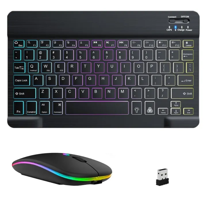 Rechargeable Wireless Mouse & Keyboard Kit | Daraz.lk