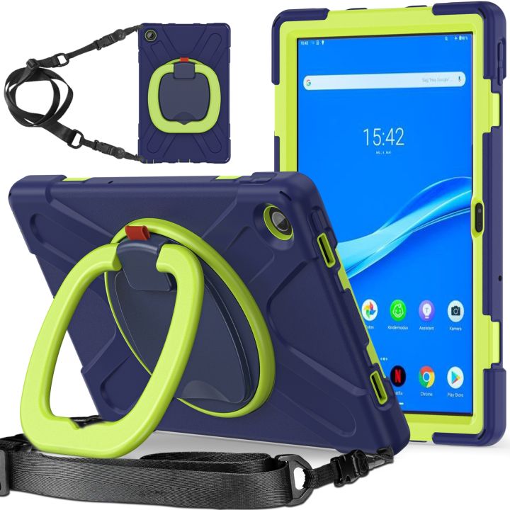 （COD)For Lenovo Tab M10 Plus 10.6 3rd Gen 2022 Silicone + PC Protective ...