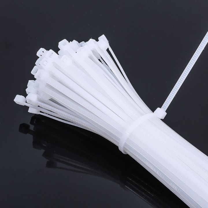Nylon Cable Adjustable Self-Locking Cord Straps Fastening Loop Reusable ...