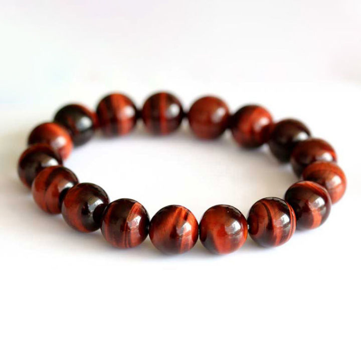 Tiger Eye Meroon Colour Bracelet With 25 Years Warranty + Gem ...