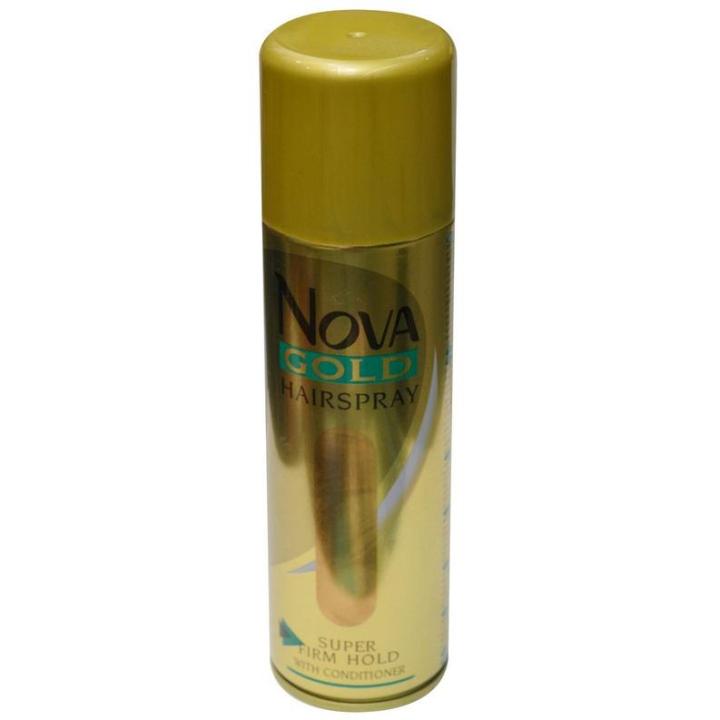 Nova Gold Hair Spray - Super Firm Hold with Conditioner | Daraz.lk