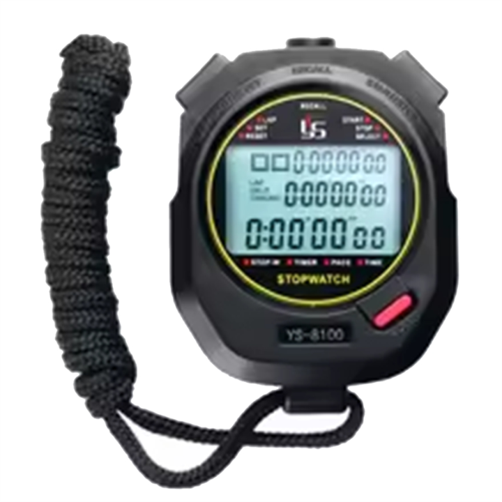 Stopwatch Timer -8100 Electronic Stopwatch Timer 1/1000 Second Timing ...