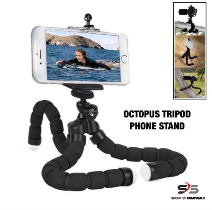 Octopus Tripod Phone Stand | Daraz.lk