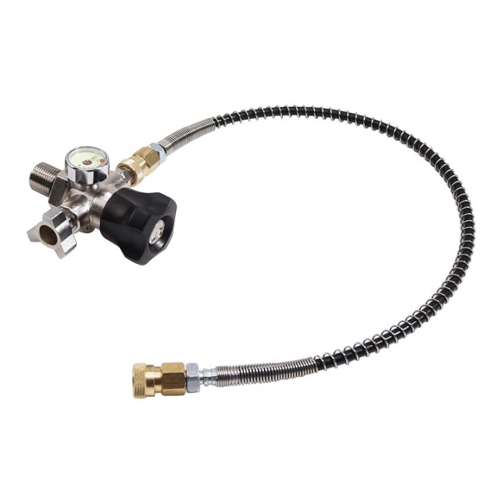 M18X1.5 Thread 4500Psi SCBA Valve Regulator Fill Station Hose for PCP ...