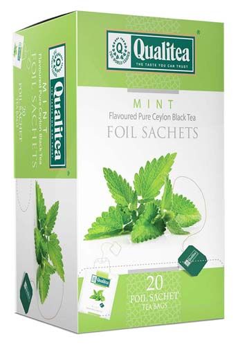 Qualitea Black Tea Mint Flavoured Tea Bag Pack | Daraz.lk