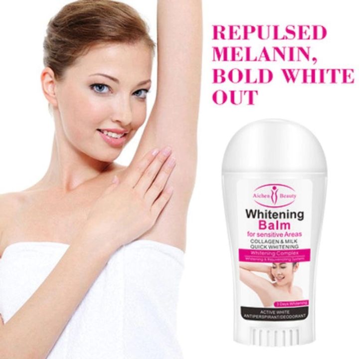 Aichun Beauty Whitening Cream Armpit Deodorant Stick Underarm Private Parts Brighten Dark Skin ...