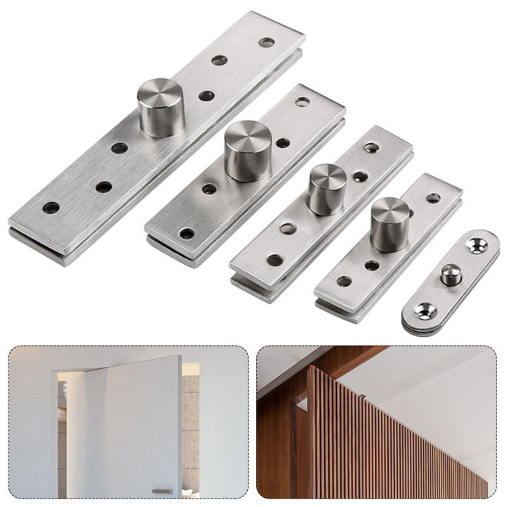 Hittime 360° Rotation Heavy Duty Door Pivot Hinge Stainless Steel ...