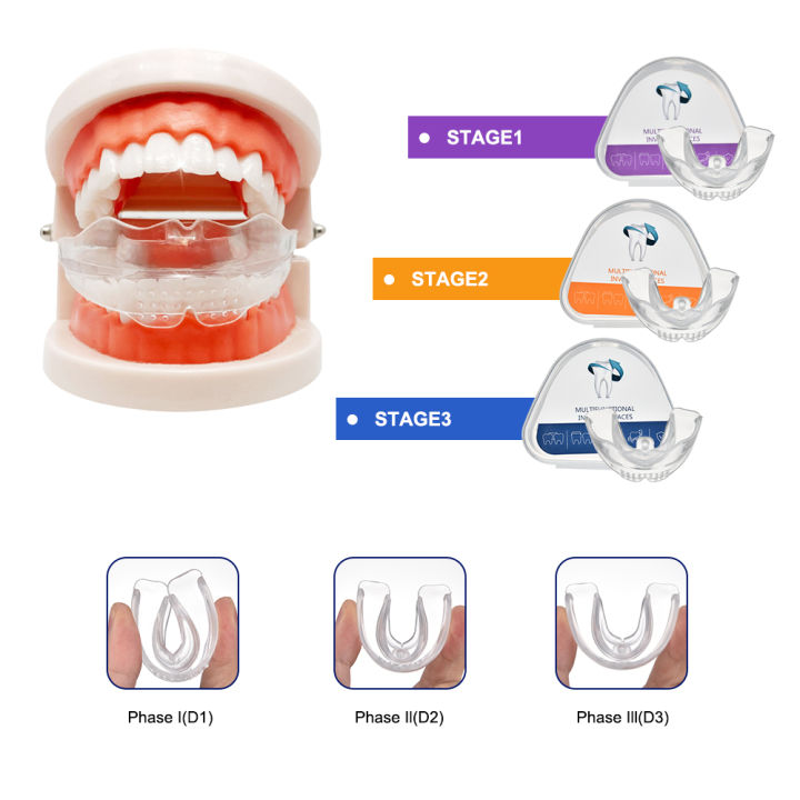 3/1Pcs Dental Braces Orthodontic Teeth Trainer Set for Adults Orthotics ...