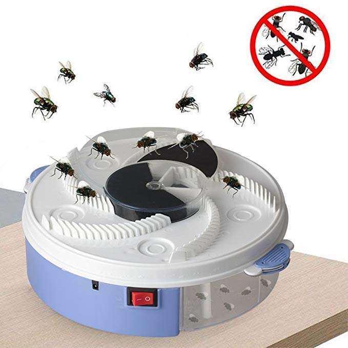 Rotating Fly Catcher Trap Anti Fly Killer Trap Multicolor | Daraz.lk