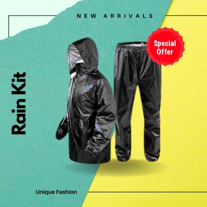 Rain Kit for Rain Protection Rain Covers Full Set - Rubber Coated ...