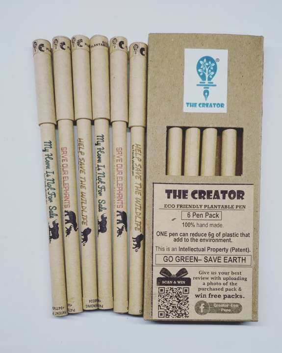 The Creator 6 Pen Pack - Wild Life Theme | Daraz.lk