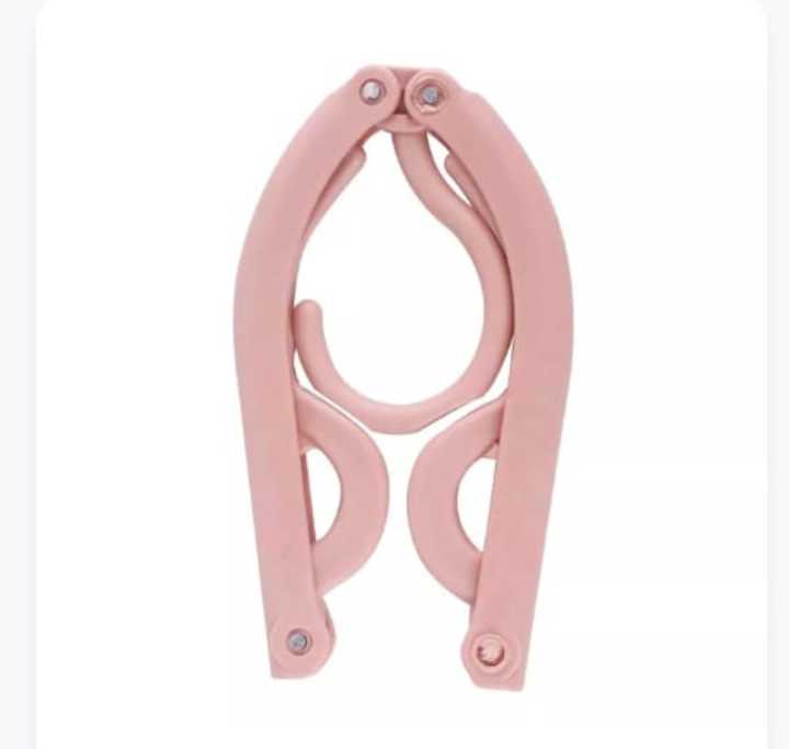 Cloth Hangers foldable hanger expandable plastic clothes hanger for ...